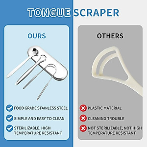 3 Layered Denture Bath Case with Drain Tray, Portable Retainer Cleaner Case, Denture Cup Soaking Holder False Teeth Container for Dentures, Retainers