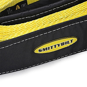Smittybilt 3-inch x 30-feet Tow Strap (Yellow) - CC330