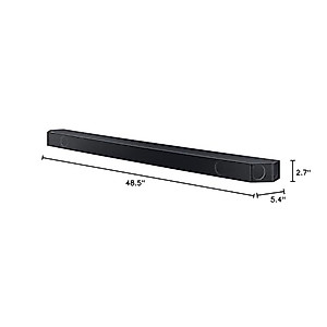 Samsung HW-Q990C 11.1.4ch Soundbar with Rear Speakers and Dolby Atmos with a Sanus SASB1-B1 Soundbar Mount; Holds up to 20LBS (2023)