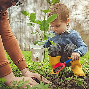 3pcs Beach Shovel for Kids Age 3-10, Large 10 Inch Sand Shovel Heavy Duty Thick Plastic Sand Scoops Great for Beach Toys for Kids, Sand Toys for Toddlers, Outdoor Sandbox Toys
