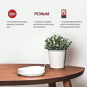 TP-Link Deco Mesh WiFi Router (Deco M5) – Dual Band Gigabit Wireless Router, Quad-core CPU, MU-MIMO, HomeCare, Parental Control, Up to 2,000 sq. ft. Coverage, Works with Alexa, 1-pack