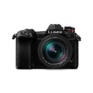 Panasonic LUMIX DC-G9LEB-K G9 Mirrorless Camera with Leica 12-60 mm Lens - Black