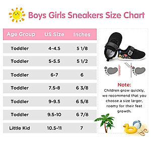 L-RUN Barefoot Shoes Kids Toddler Wide Toe Box Shoes Non-Slip Infant Sneakers Black 9.5-10 Toddler