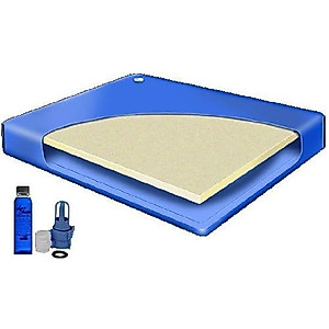 Dijkoo Zymise Super Single 48 x 84 Semi Waveless Waterbed Mattress