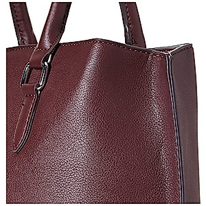 Nine West Doralia Satchel Merlot One Size