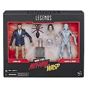 Marvel Legends Series Ant-Man & The Wasp 6"-Scale Movie-Inspired X-Con Luis Ghost Collectible Action Figure 2 Pack