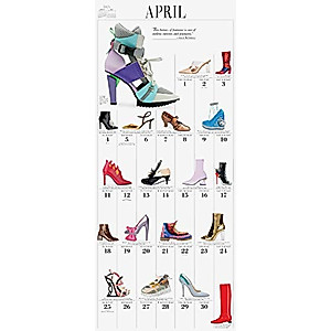 365 Days of Shoes Picture-A-Day Wall Calendar 2021