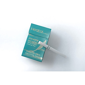 HEABAL Herbal Cigarettes - Nicotine Free & Tobacco Free 20/Pack (Smooth Menthol)
