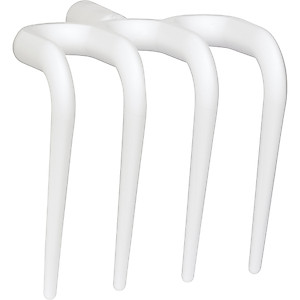 Vikan, White Rake,Hygienic,8",PP, 5691