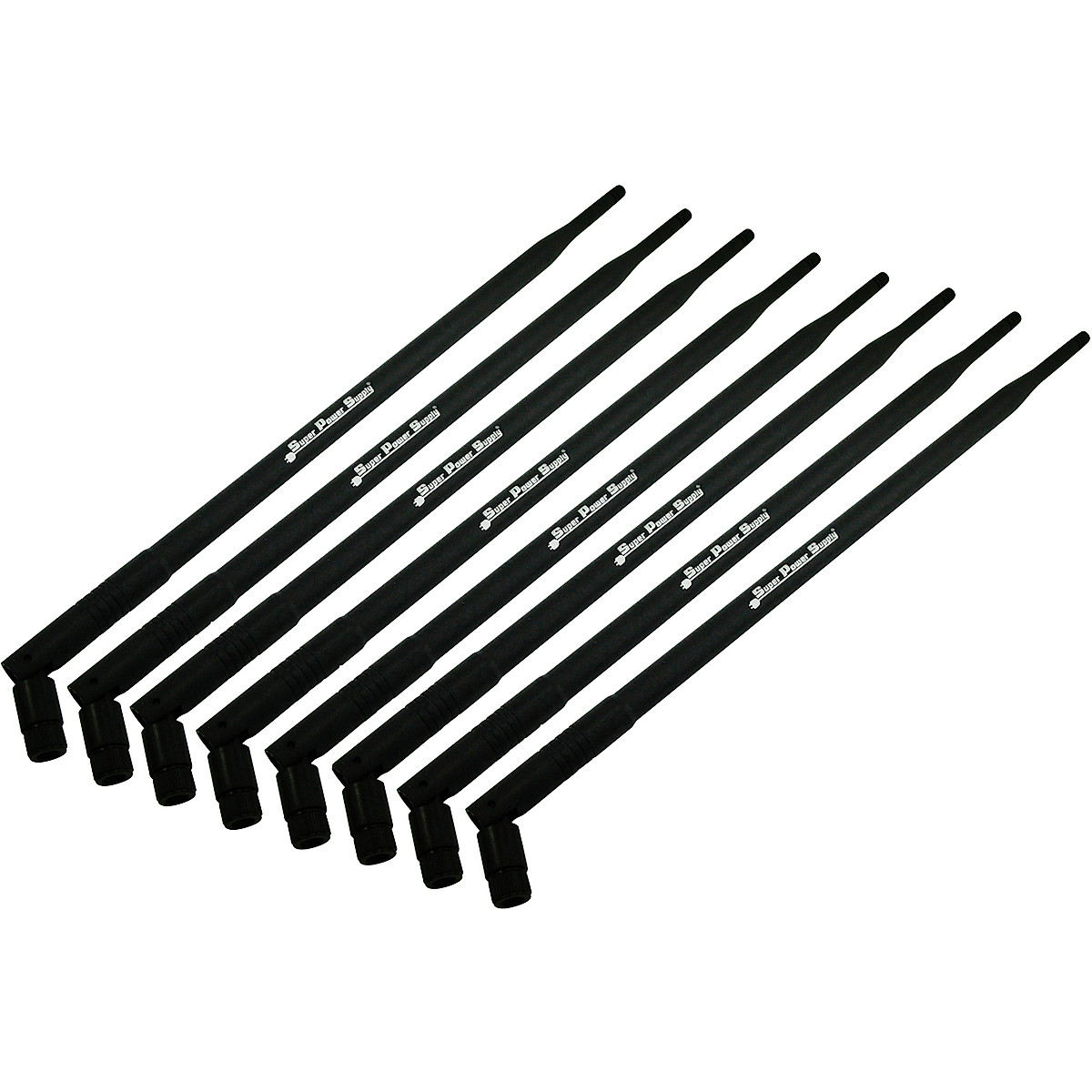 Super Power Supply® 8 x 9dBi 2.4GHz 5GHz Dual Band WiFi RP-SMA Antennas for Asus RT-AC5300 Tri-Band Gigabit Router