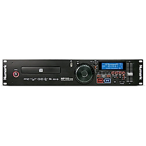 Numark MP103USB | Rackmount USB and CD Player With Dedicated Pitch and Master Tempo Controls, Performance-Driven Inputs / Outputs and Support for CD & MP3CD