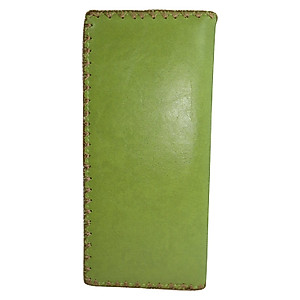 Lavishy Divine Paisley and Rose Embroidered Beautiful Large Wallet (Green)