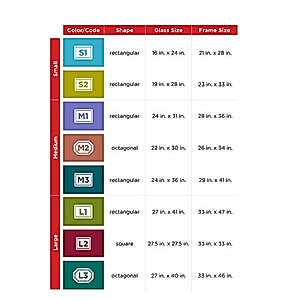 Delta Wall Mount 21 in. x 28 in. Small S1) Rectangular Framed Float Mounting Bathroom Mirror in Matte Black with Standard Glass