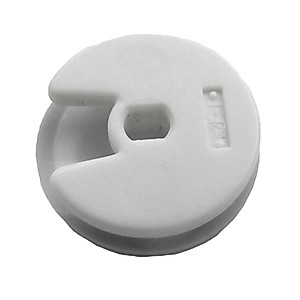 Replacement 3D Analog Joystick Thumb Button Stick Cap Cover Grips for 3DS LL / 3DS XL（White）