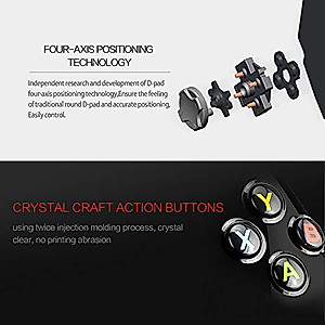 PXN Mfi Game Controller for Iphone Speedy(6603) IOS Gaming Controllers for Call of Duty Gamepad with Phone Clip for Apple TV, Ipad, IPhone (Black)