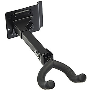 Set of Ten (10) Adjustable Guitar & String Instrument Hanger Hook Holder ~ Mount with Screws, Bolts, or Included Standard 3" OC Slat Wall Bracket ~ Suitable for Retail Store Shop Display Fixture