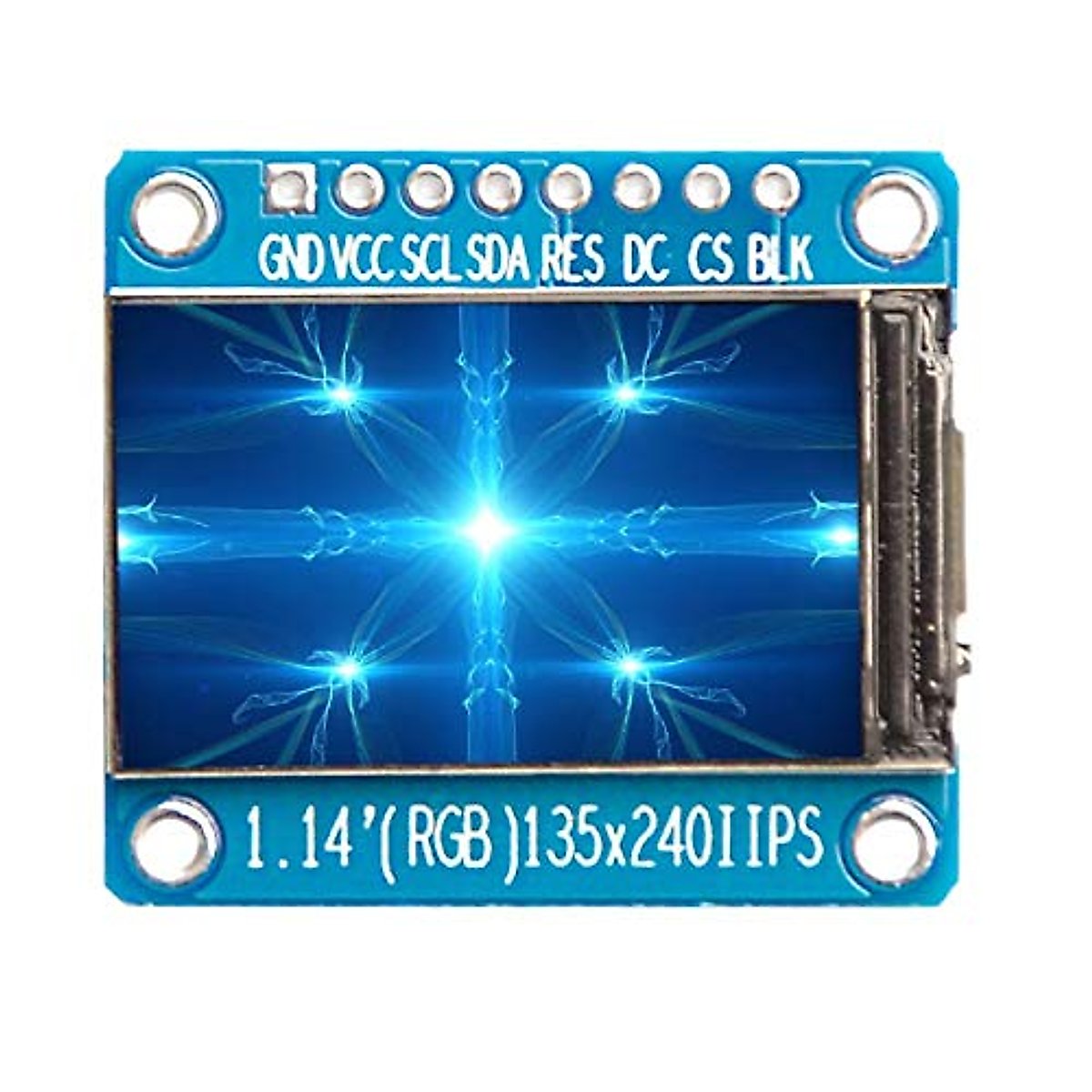 Taidacent HD Color Screen Generator Monitor St7789 Amoled IPS LCD SPI IPS Screen 8 Pins Small Tiny 135 * 240 1.14 Inch