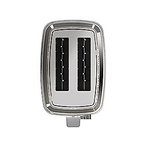 GE Stainless Steel Toaster | 2 Slice | Extra Wide Slots for Toasting Bagels, Breads, Waffles & More | 7 Shade Options for the Entire Household to Enjoy | Countertop Kitchen Essentials | 850 Watts