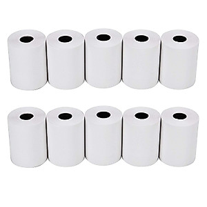 Solar-Power 3 1/8 Thermal Paper 10 Rolls for POS Cash Register Receipt Paper Roll 1-Ply Bond((3-1/8 inch x 230 feet)
