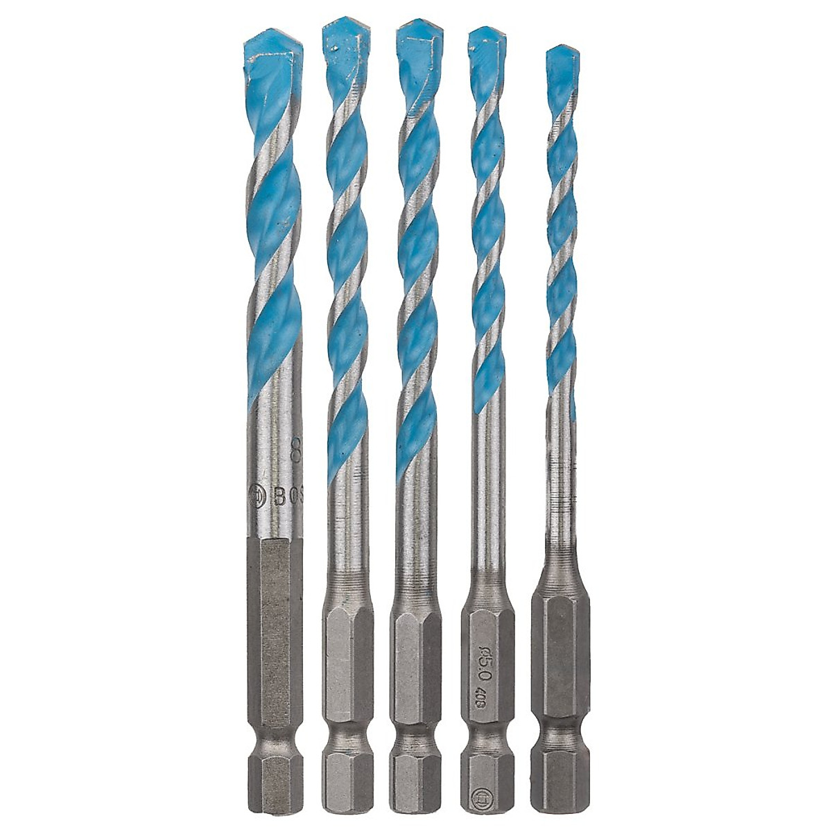 Bosch 2608589530 Multi-Purpose Drill Bit "Hex-9 Multi Construction" Set 5 Pcs