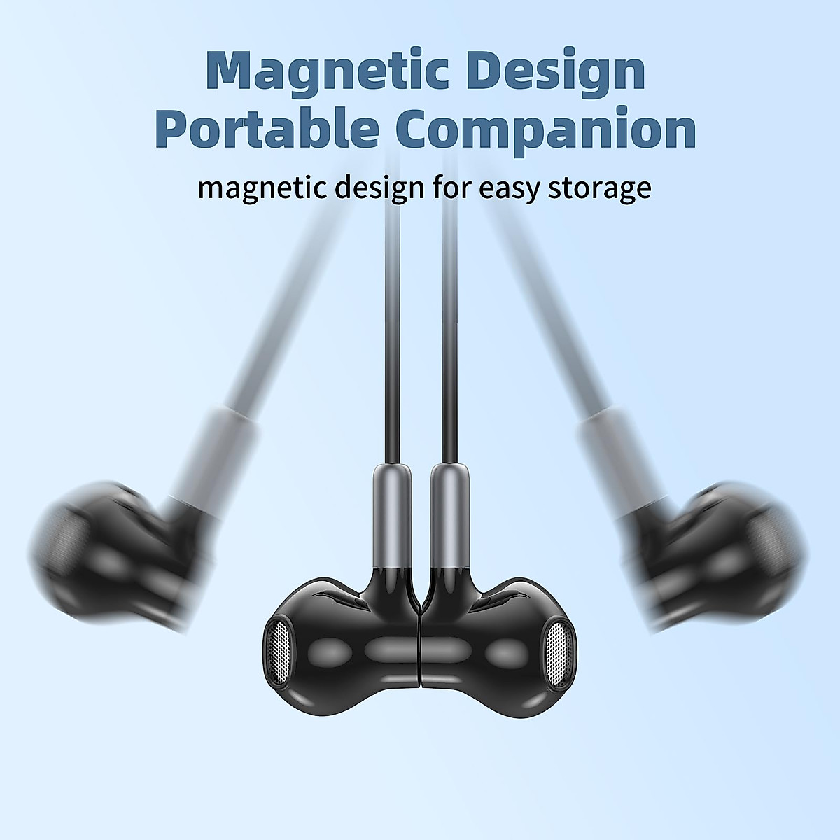 BENEWY ME910 Earphones, Wired Headphones with Microphone, in-Ear Noise Lsolating Earbuds and Volume Control, 3.5mm Jack Earphones for iPhone, iPod, iPad, MP3, Huawei, Samsung