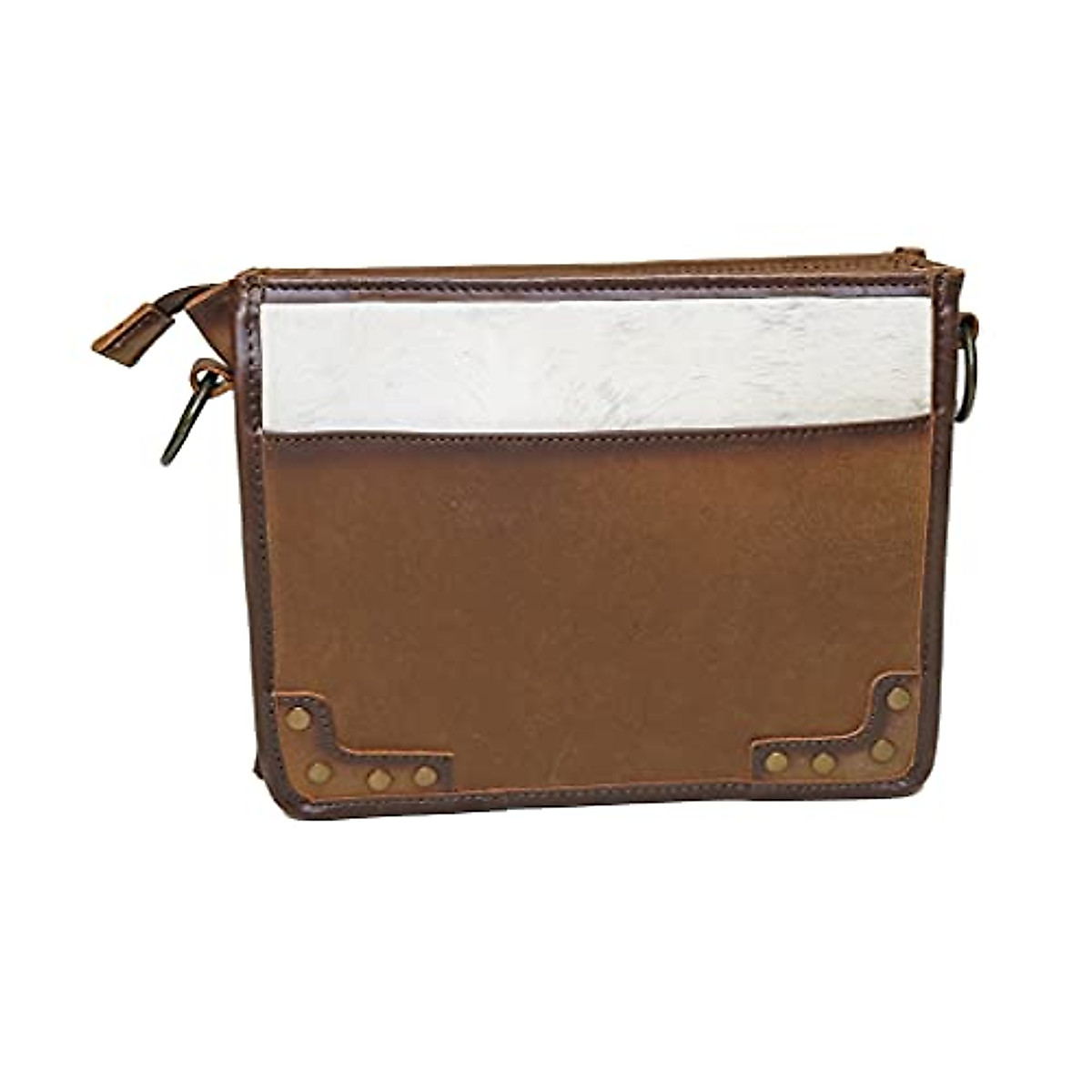 STS Ranchwear Women's Cowhide Mae Durable Leather Casual Crossbody Bag with Adjustable & Removable Strap
