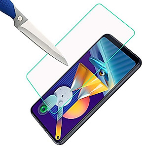 Mr.Shield [3-Pack] Designed For Samsung Galaxy A11 [Tempered Glass] [Japan Glass with 9H Hardness] Screen Protector with Lifetime Replacement