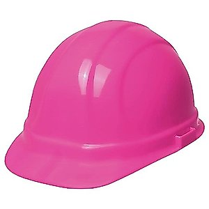 ERB 19989 Omega II Cap Style Hard Hat with Mega Ratchet, Flourescent Pink Medium