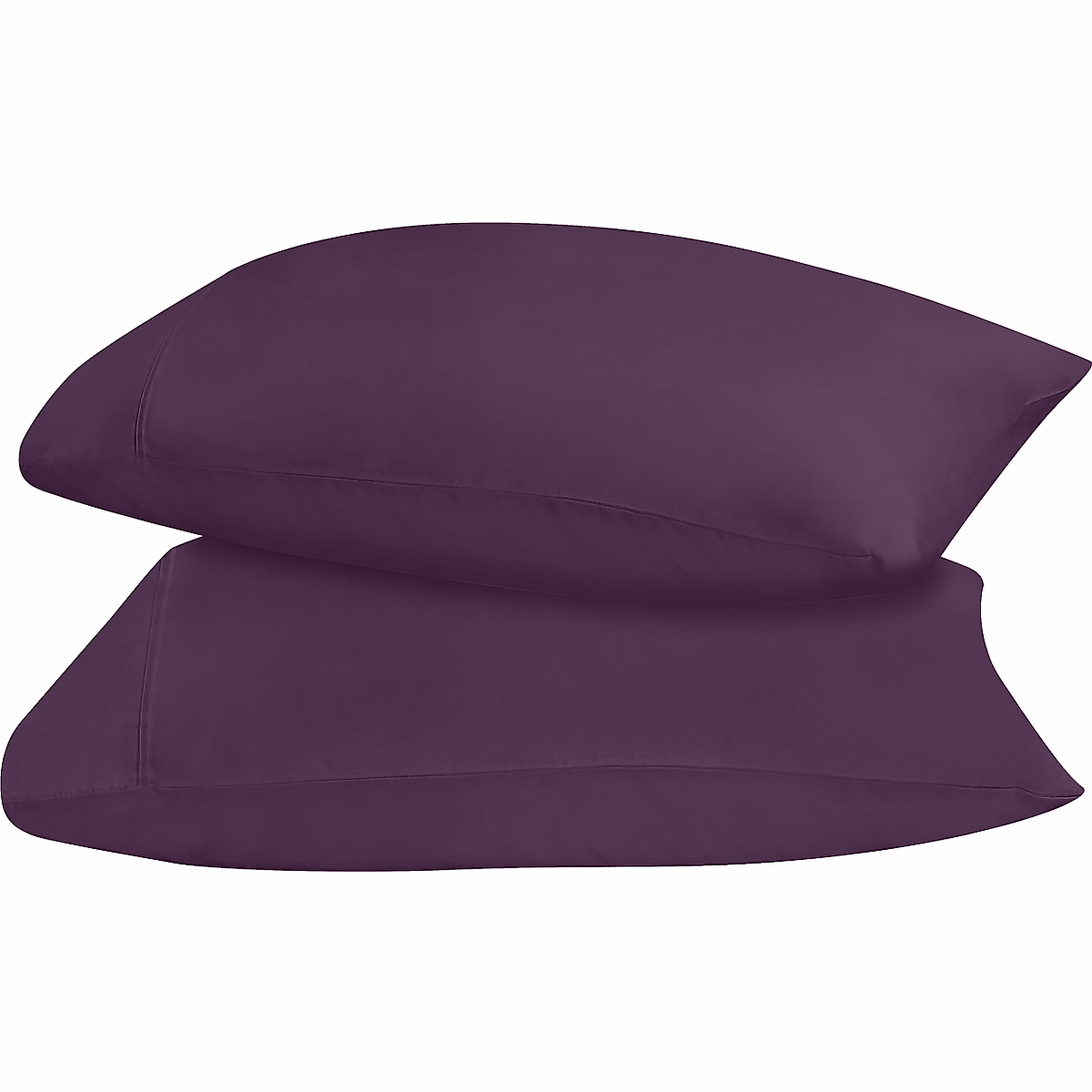 Utopia Bedding Queen Pillow Cases - 2 Pack - Envelope Closure - Soft Brushed Microfiber Fabric - Shrinkage and Fade Resistant Pillow Covers 20 X 30 Inches (Queen, Purple)