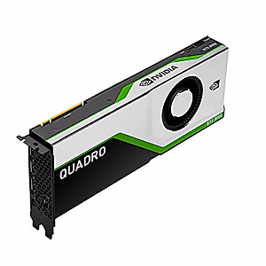PNY NVIDIA Quadro RTX 8000, Black, Green, Silver (VCQRTX8000-PB)