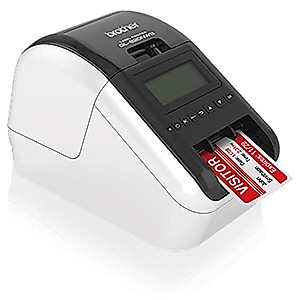 Brother Professional Ultra Flexible Label Printer with Wired, Wireless and Bluetooth Connectivity, White - 300 x 600 dpi, Backlit Monochrome LCD Display, Auto Cut - Cbmoun USB_Extension_Cable