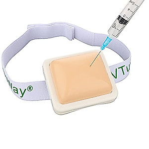 Injection Pad-Plastic Intramuscular, Injection Training Pad for Nurse, Medical Students Training Practice Pad