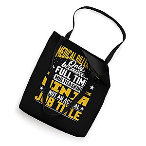 Medical Biller Coder Job Title - Medical Coding and Billing Tote Bag