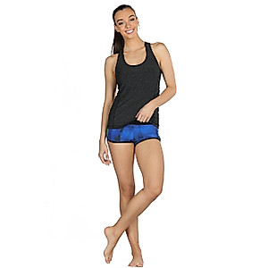 icyzone Workout Tank Tops for Women - Racerback Athletic Yoga Tops, Running Exercise Gym Shirts(Pack of 3)(M, Black/Granite/Green)