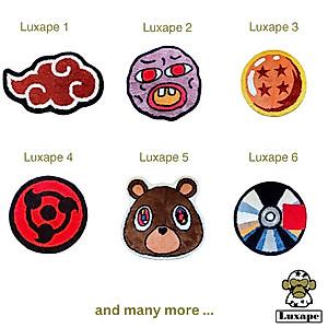 Luxape cd Rug - Hypebeast y2k Rug - Handmade Tufted Rug - Handmade & Premium- 28in (70cm) - Aesthetic Rug Decor - Preppy Room Decor - Designer Rugs Rug