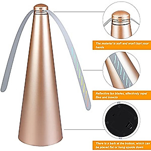 PIAOPIAONIU 4 Pcs Fly Fan for Table Outdoor Picnic Fly Fan and Food Fan Indoor Meal for Party