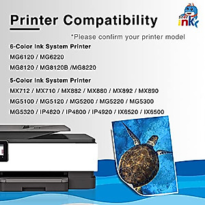 starink 225 226 Ink Cartridges, Compatible Replacement for Canon PGI225 CLI226 for Pixma MG6220 MG6120 MG8120 MG8200 MG6100 MG8100 MG6200 Printer (3PGBK, 3BK, 3 Gary, 3C/3M/3Y), 18 Packs