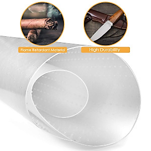 Chair Mat for Carpeted Floor, 36 x 48 inches, Premium Material Chair Mat with Lip, Easy Glide Transparent Mats for Chairs, Good for Desks, Floor Mats for Office