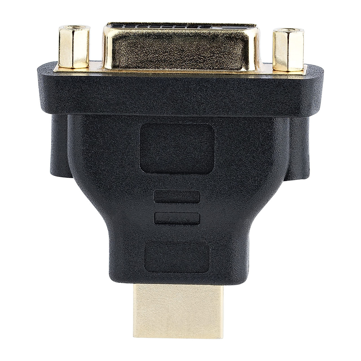 StarTech.com HDMI Male to DVI Female - HDMI to DVI-D Adapter - Bi-Directional - DVI to HDMI (HDMIDVIMF), Black
