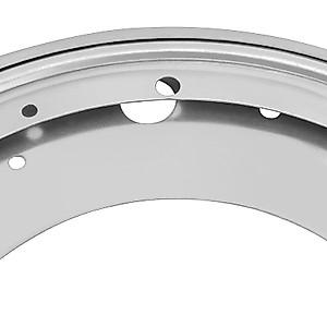 HOIGON 4 Pack 12 Inch Lazy Susan Hardware with Mounting Screws and Cork Spacers, 5/16" Thick 360 Degree Rotating Turntable Bearings, Round Lazy Susan Bearing Hardware Turntable Swivel Plate