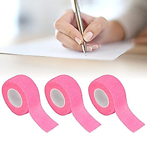 Cohesive Bandage, Waterproof self-Adhesive Bandage 1 inch x 2 Yards Flexible for Finger Sports Injuries