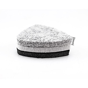 Honbay 9pcs Felt Picks for Guitar, Ukulele, Bass