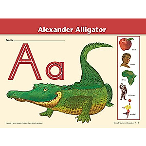 Letters and Sounds for 3s - Abeka 3 Year Old Alphabet Recognition Reading Program Student Work Book