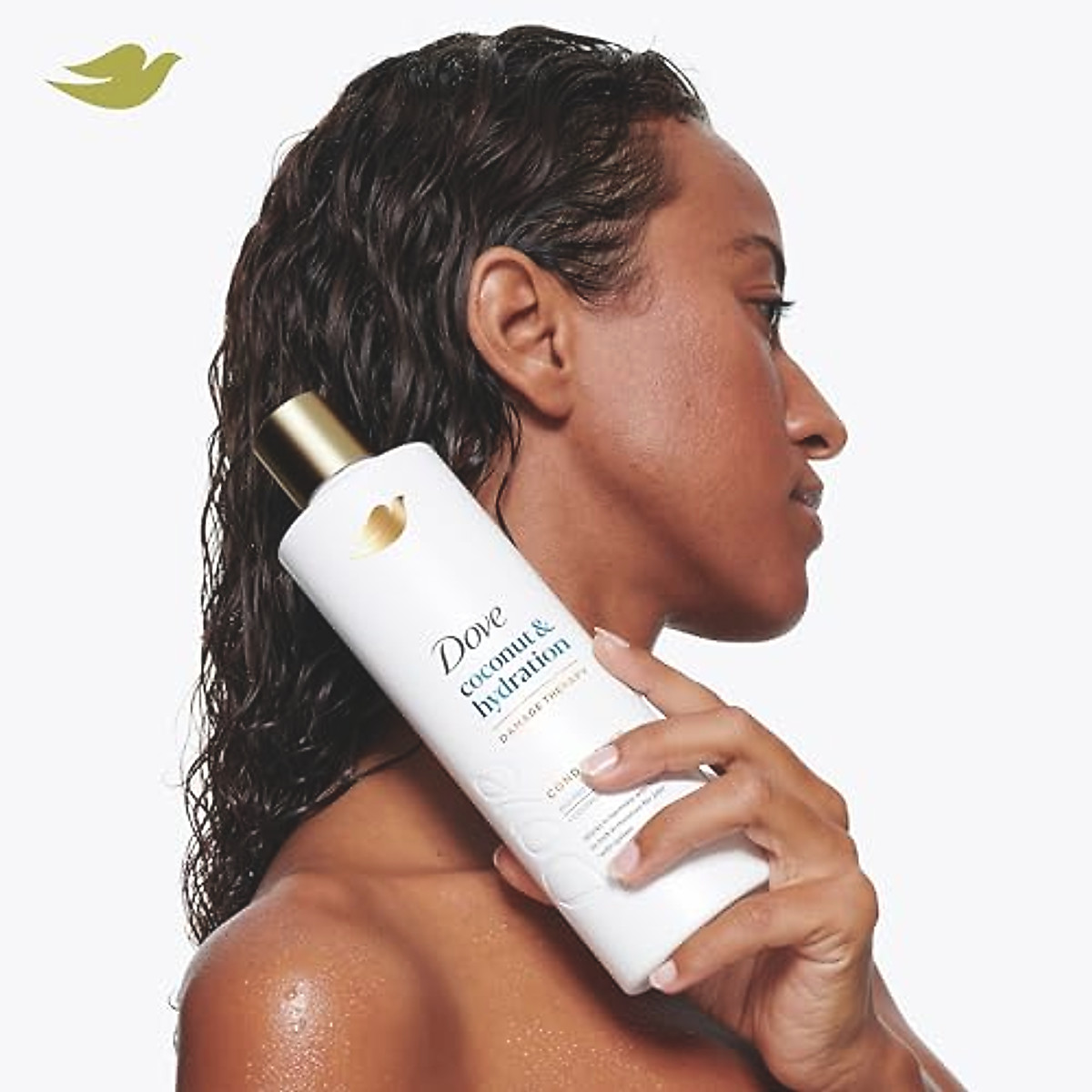 Dove Conditioner Coconut & Hydration for Dry Hair with Bio-Protein Care Technology and Coconut Oil 12 Fl Oz