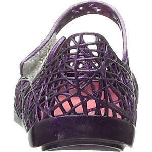 Mini Melissa Mini Campana Zig Zag IX Mary Jane Sneaker (Toddler),Purple,6 M US Toddler