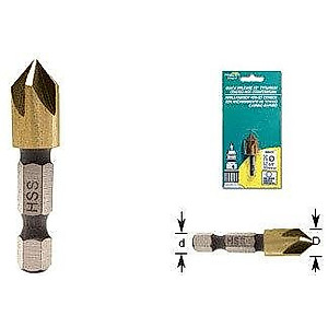 Timberline - Titanium Countersink 1/2" Diametermeter (608-753)