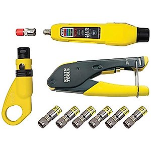 Klein Tools VDV002-818 Coax Installation and Testing Kit