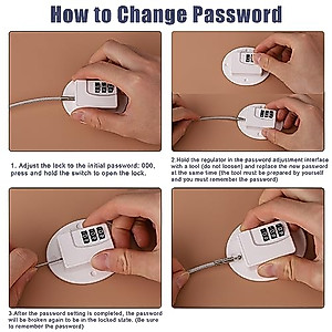 2pcs Refrigerator Lock, Fridge Locks for Kids Self Adhesive No Drilling Refrigerator Door Locks Freezer Lock for Cabinet Window Drawer Appliances