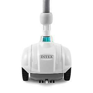 INTEX 28007E ZX50 Suction-Side Above Ground Automatic Vacuum Pool Cleaner: For Smaller Pools – Cleans Pool Floor – Removes Debris – Removable Filter Tray – 21ft Tangle Free Hose