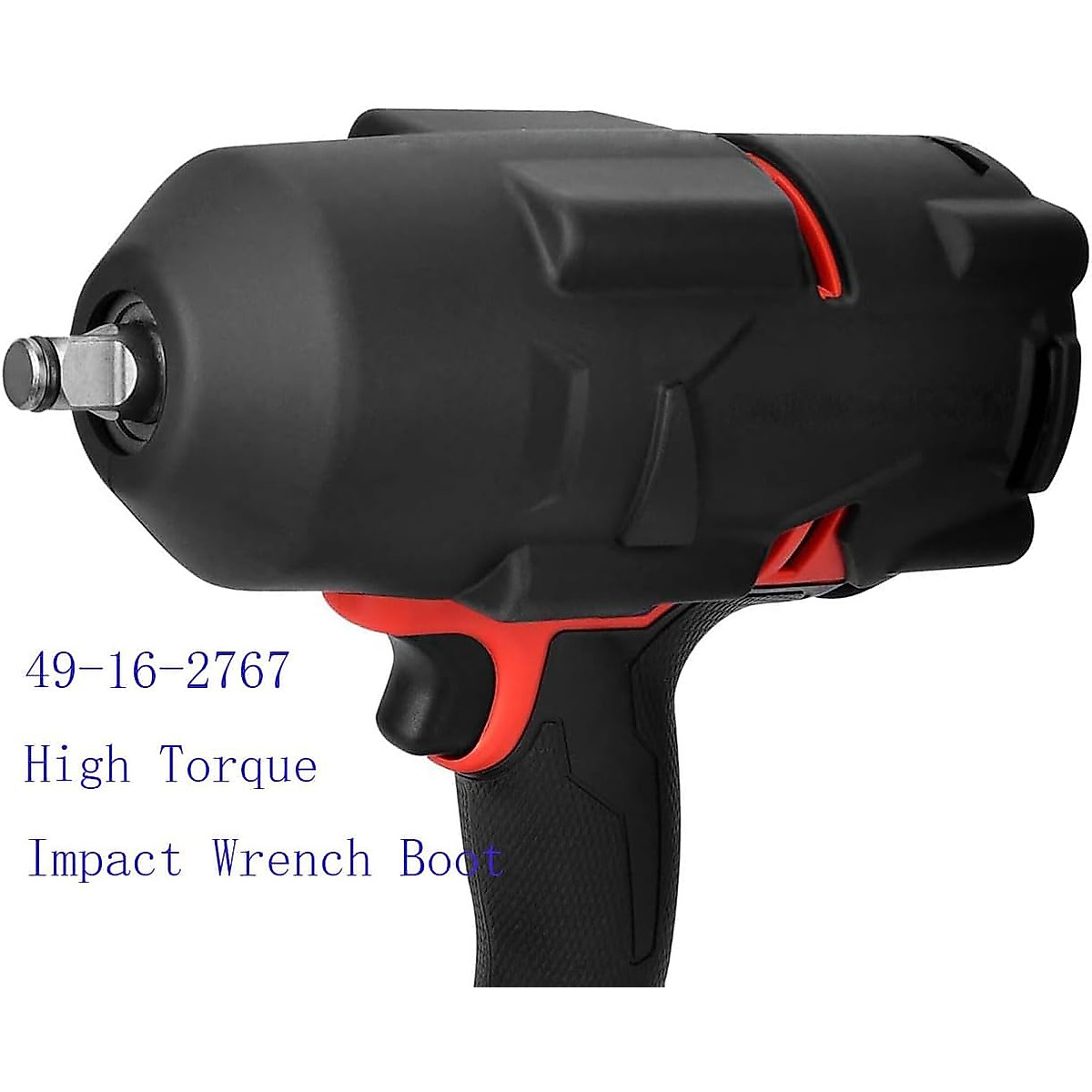 49-16-2767 High Torque Impact Protective Boot Compatible with Milwaukee M18 FUEL Torque Impact Wrench 2767-20 & 2863-20
